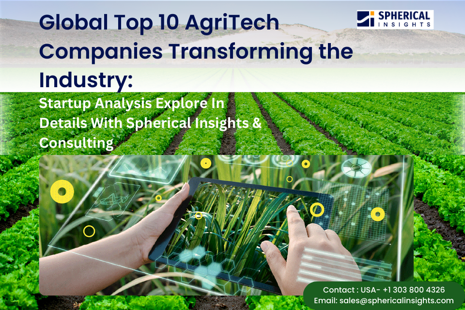 Global Top 10 AgriTech Companies Transforming the Industry 2024