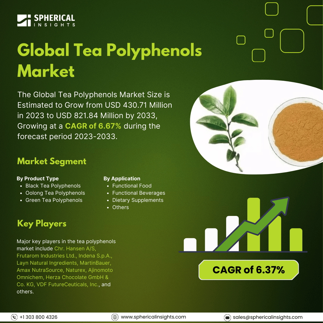 Tea Polyphenols Market Size, Share, Trends and Forecast 2033