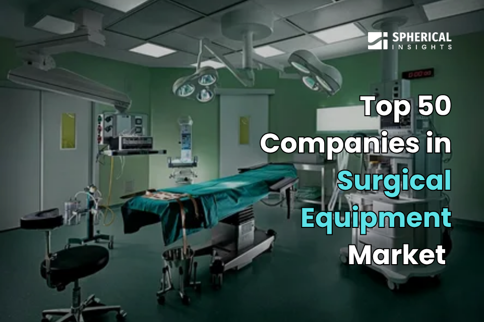 Top 50 Companies in Surgical Equipment Market in the World in 2025